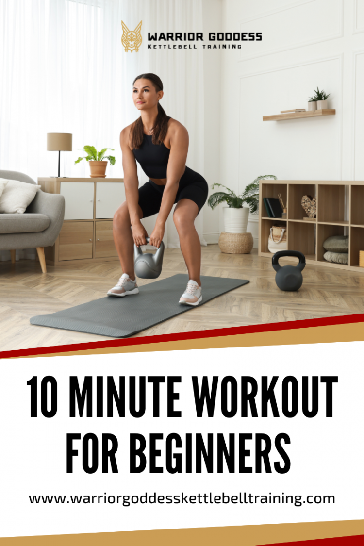 10 Minute Kettlebell Workout for Beginners - The Warrior Goddess Saga
